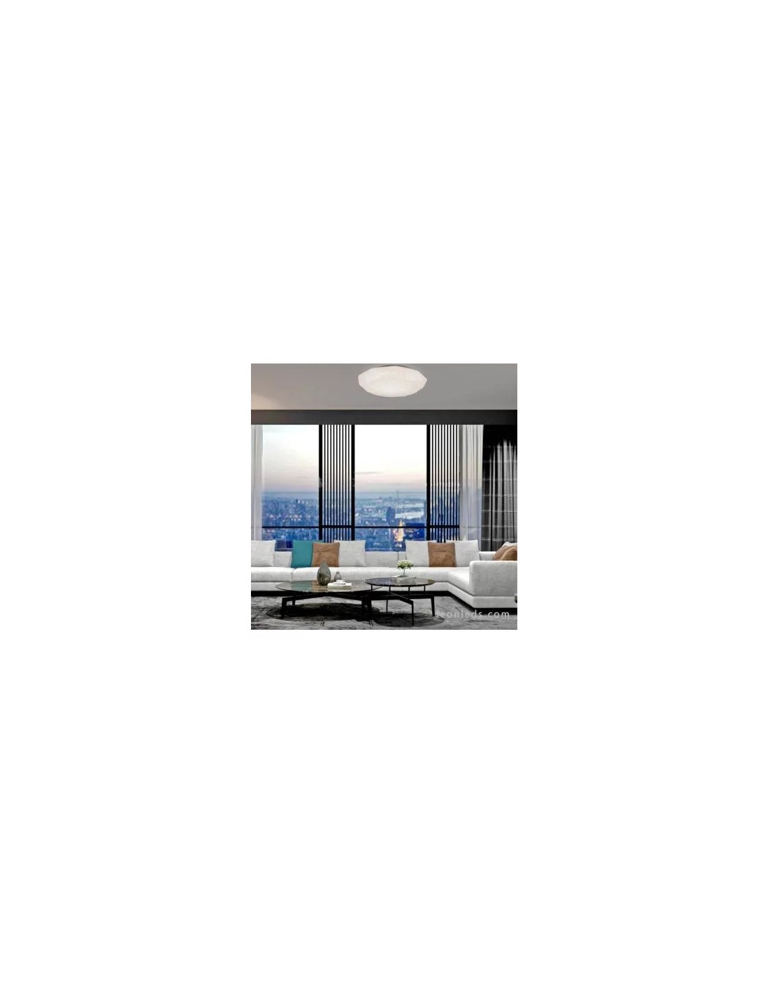 Plafonnier LED Diamante II 54W 3900 lm Mantra